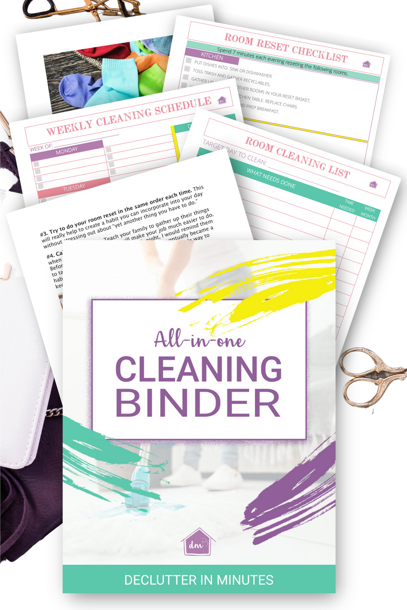 All in One Cleaning Binder - The Easier Way to Clean! – Declutter in ...